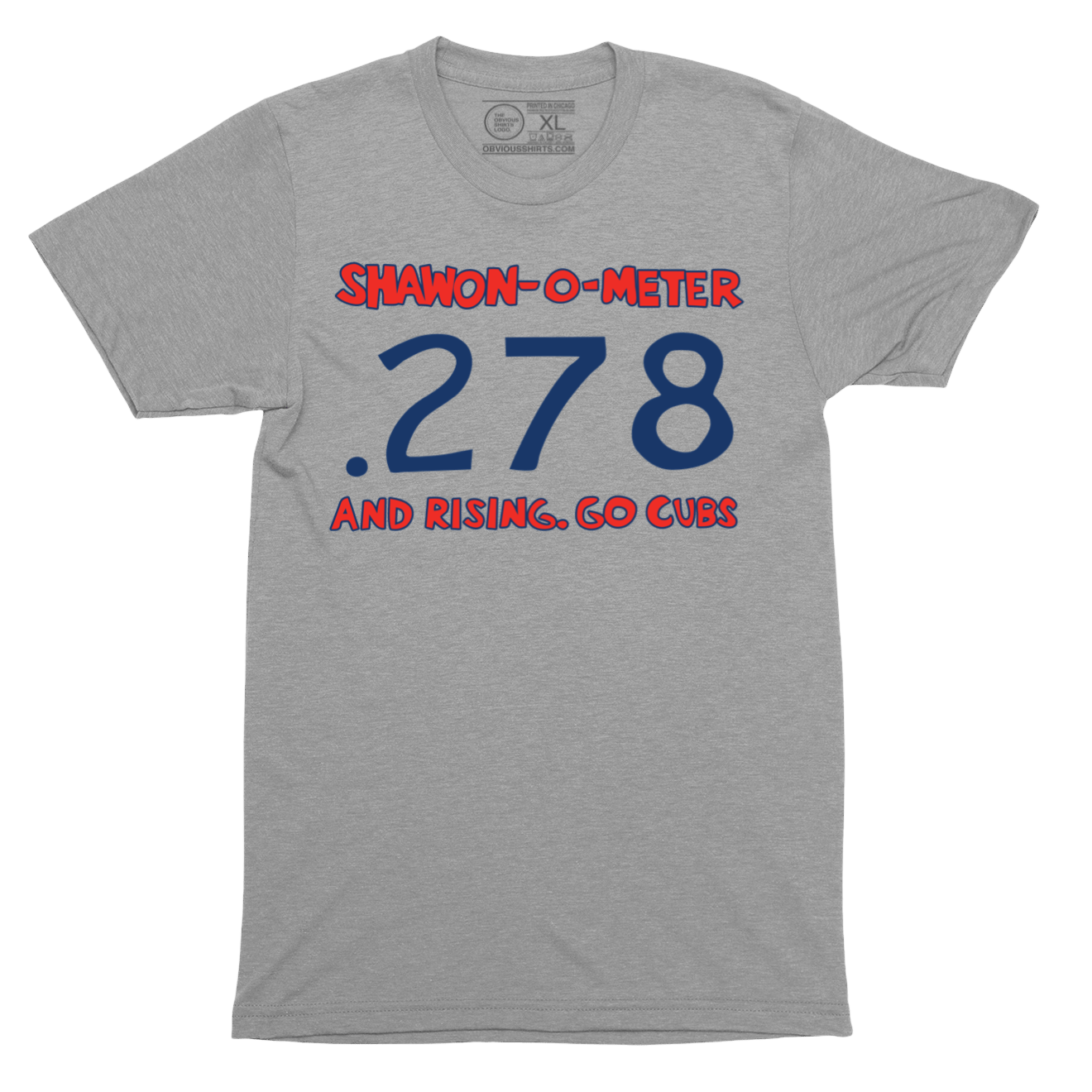 SHAWON-O-METER (GREY) – OBVIOUS SHIRTS